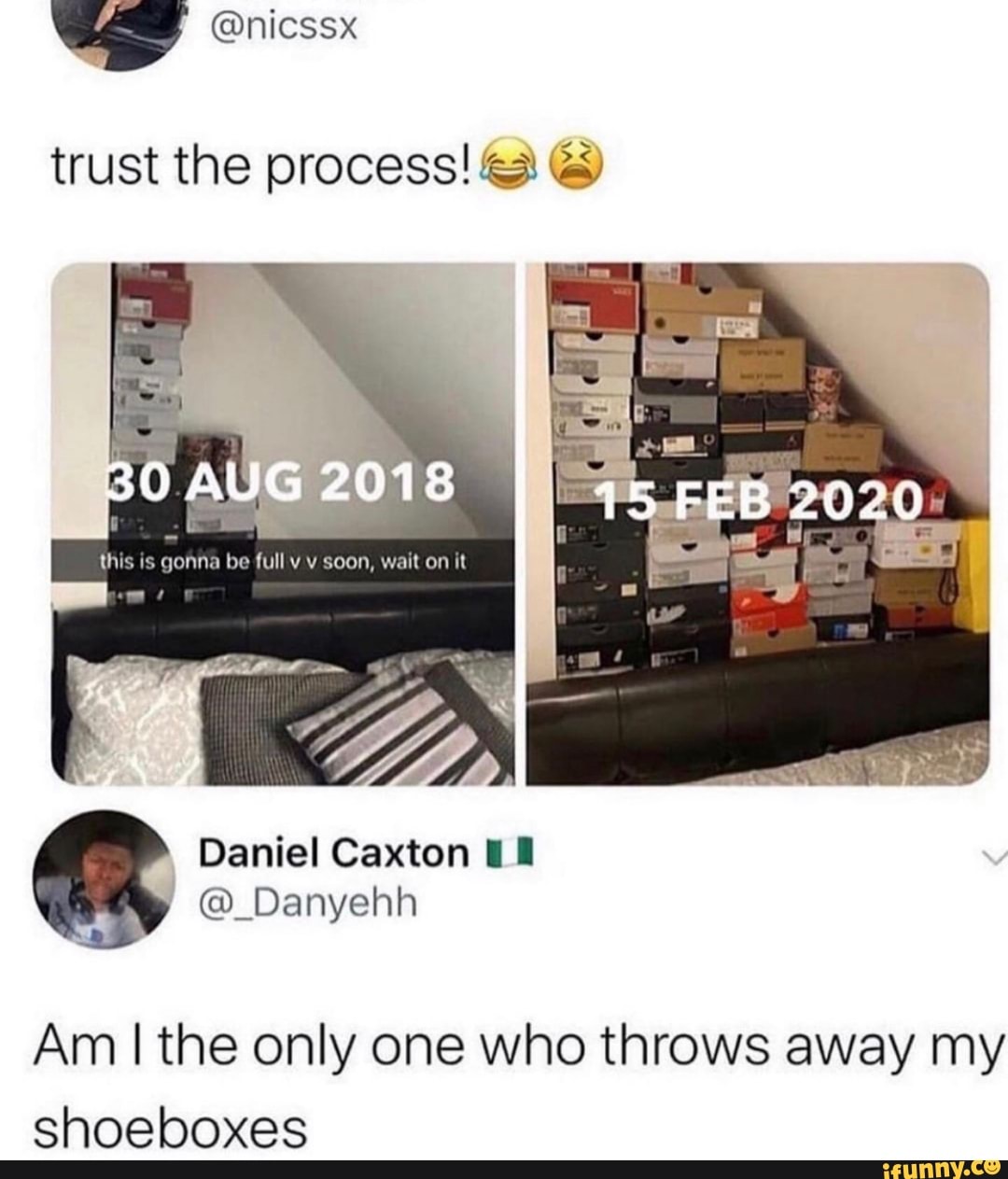 Shoeboxes memes. Best Collection of funny Shoeboxes pictures on iFunny