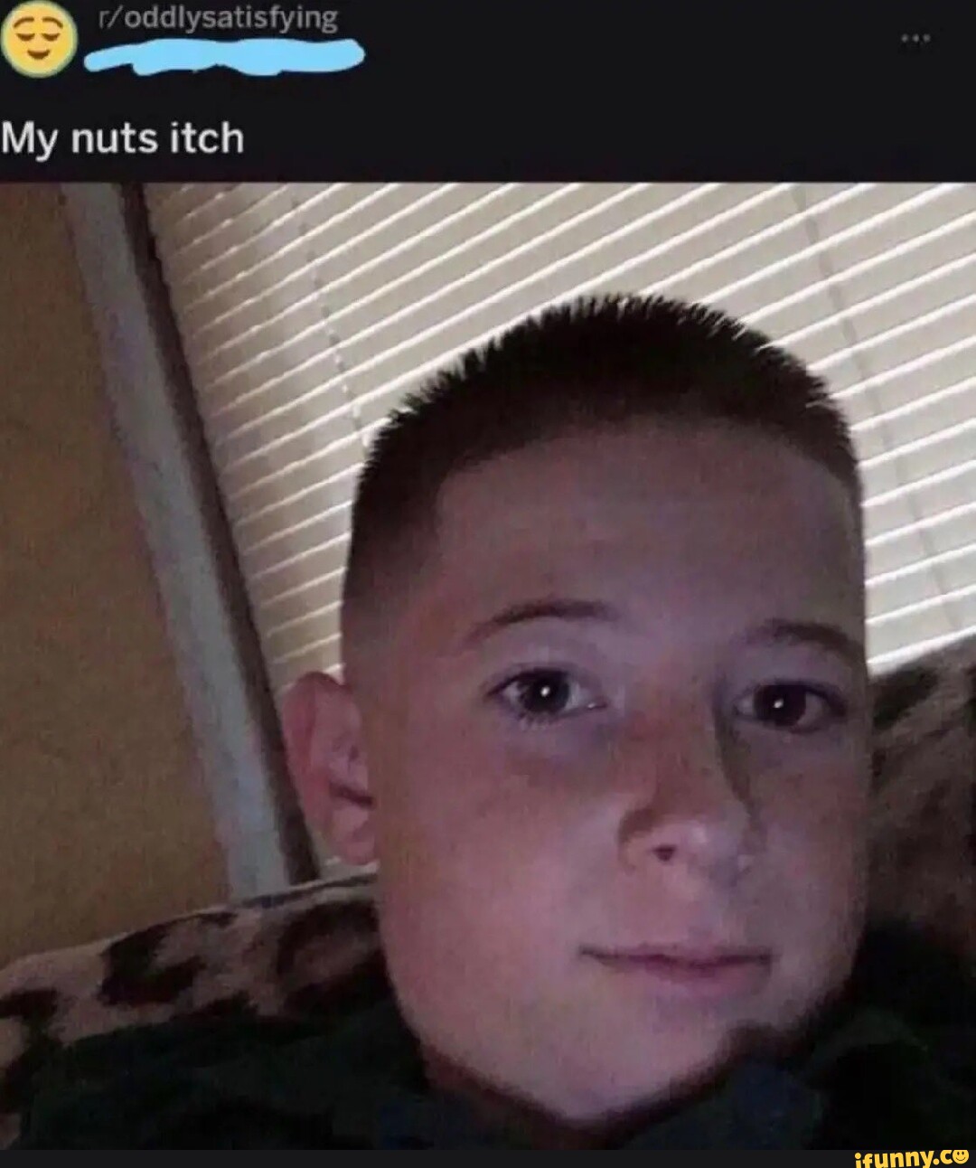 My nuts itch - iFunny