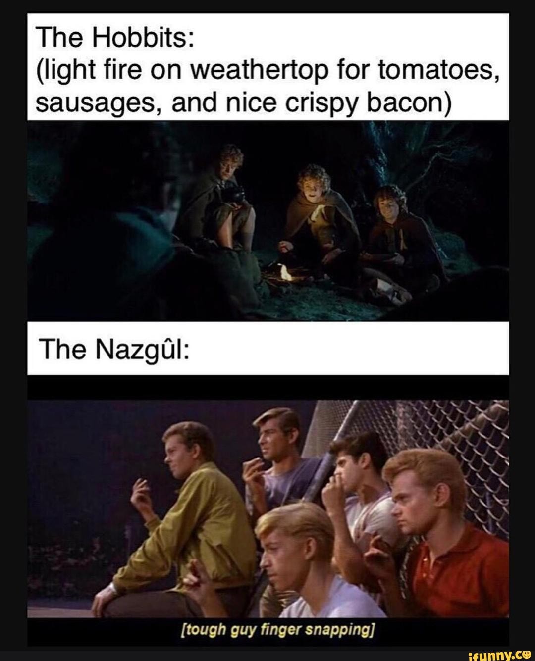 The Return of the Meme (vol. 383) - The Hobbits: (light fire on ...