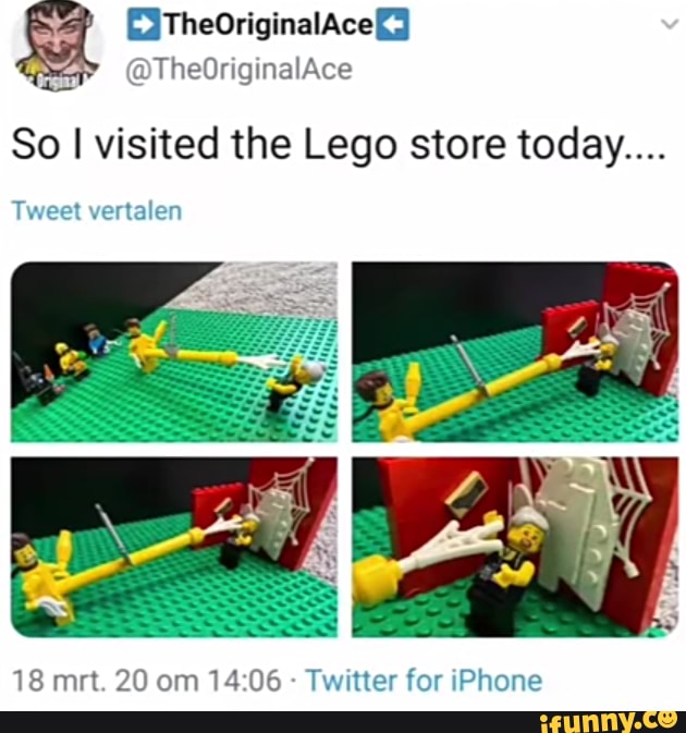 So I visited the Lego store today... Tweet vertalen mrt 20 om - Twitter ...