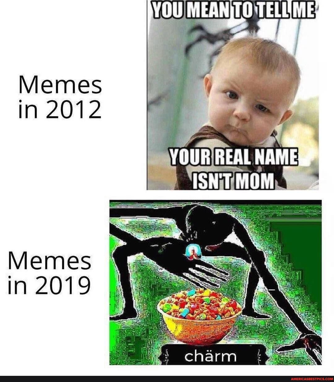 Memes In 2012 Memes in 2019 - America’s best pics and videos