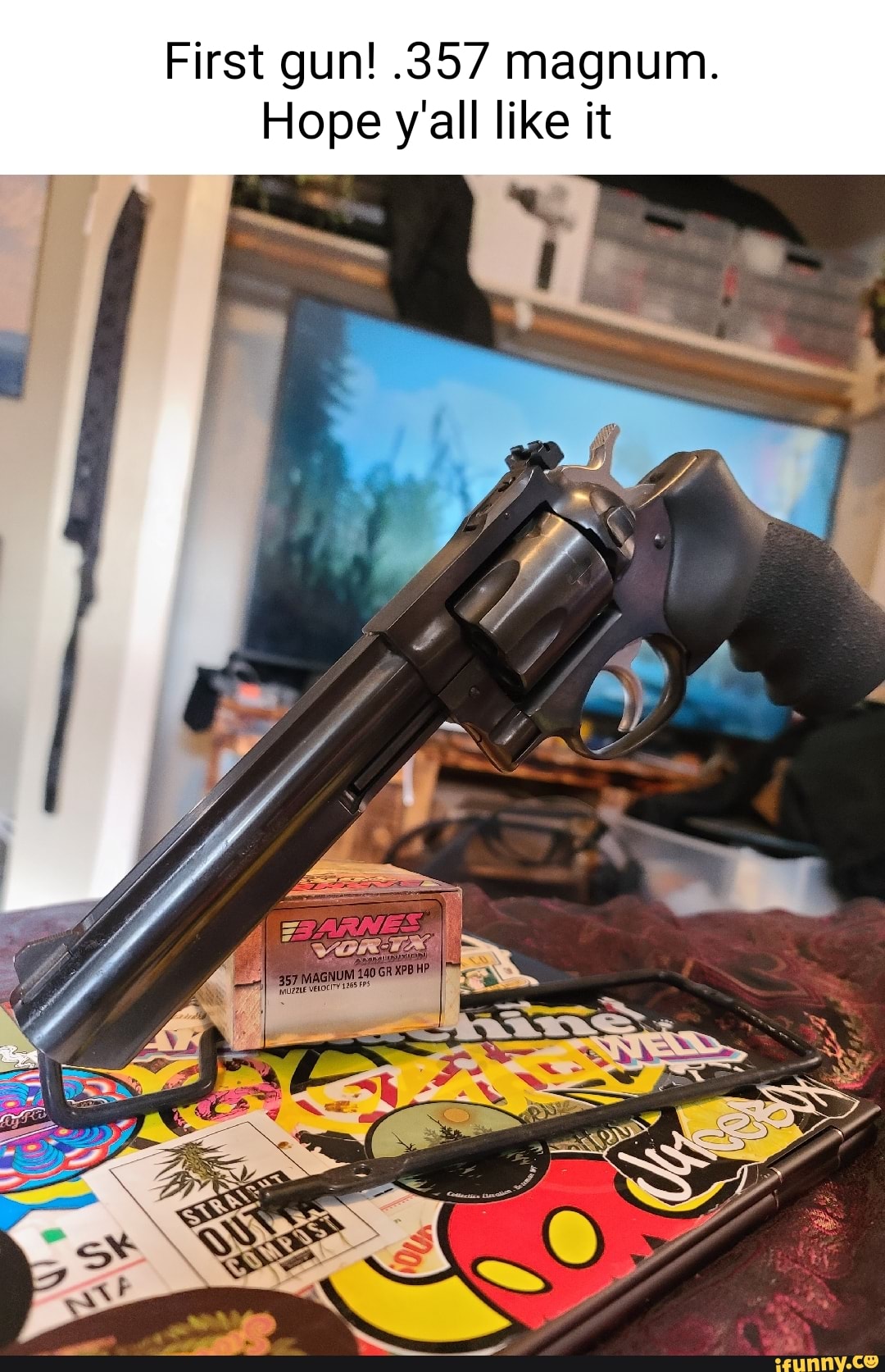 First gun! .357 magnum. Hope y'all like it - iFunny