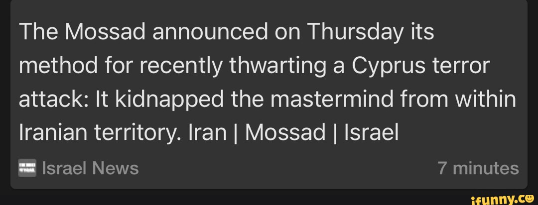 Mossad memes. Best Collection of funny Mossad pictures on iFunny