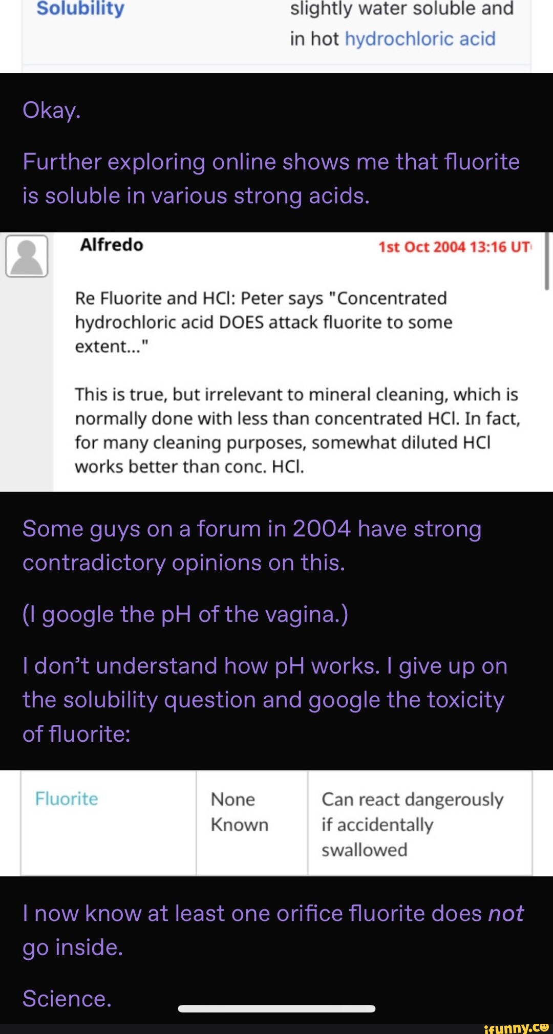 Fluorite memes. Best Collection of funny Fluorite pictures on iFunny