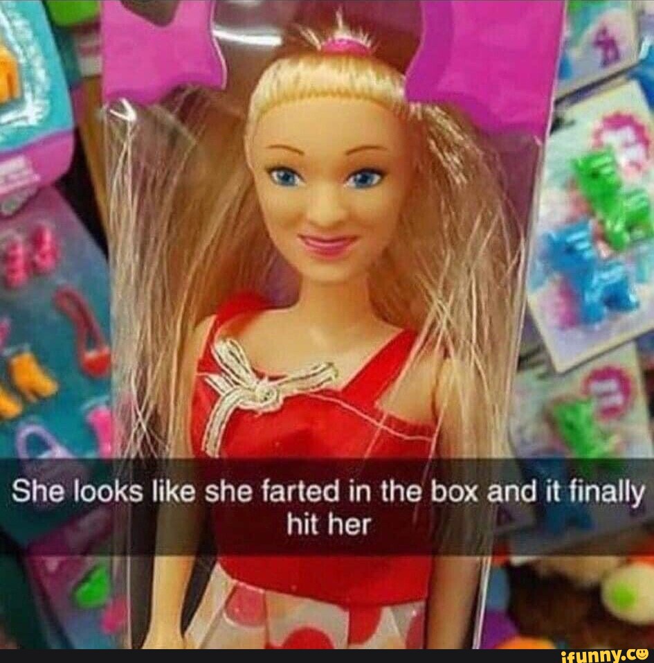 She looks like she farted in the box and it finally hit her - iFunny