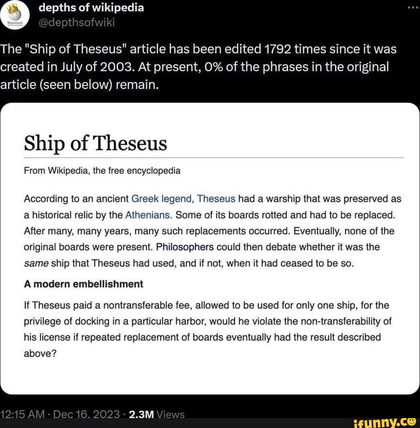 Theseus memes. Best Collection of funny Theseus pictures on iFunny