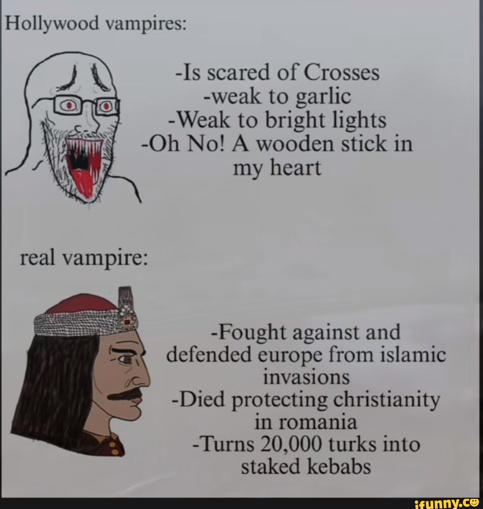 Hollywood vampires: -Is scared of Crosses -weak to garlic -Weak to ...