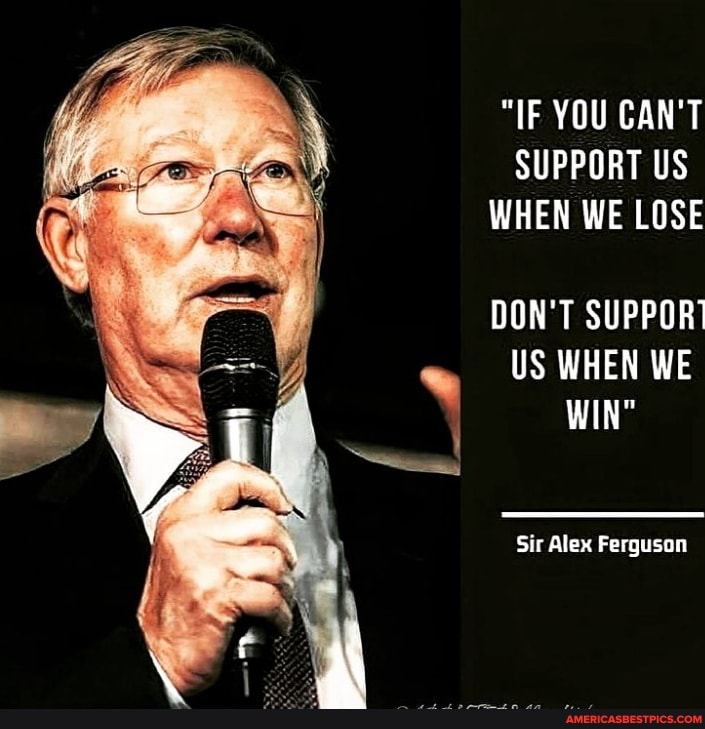 Sir Alex Ferguson Quotes