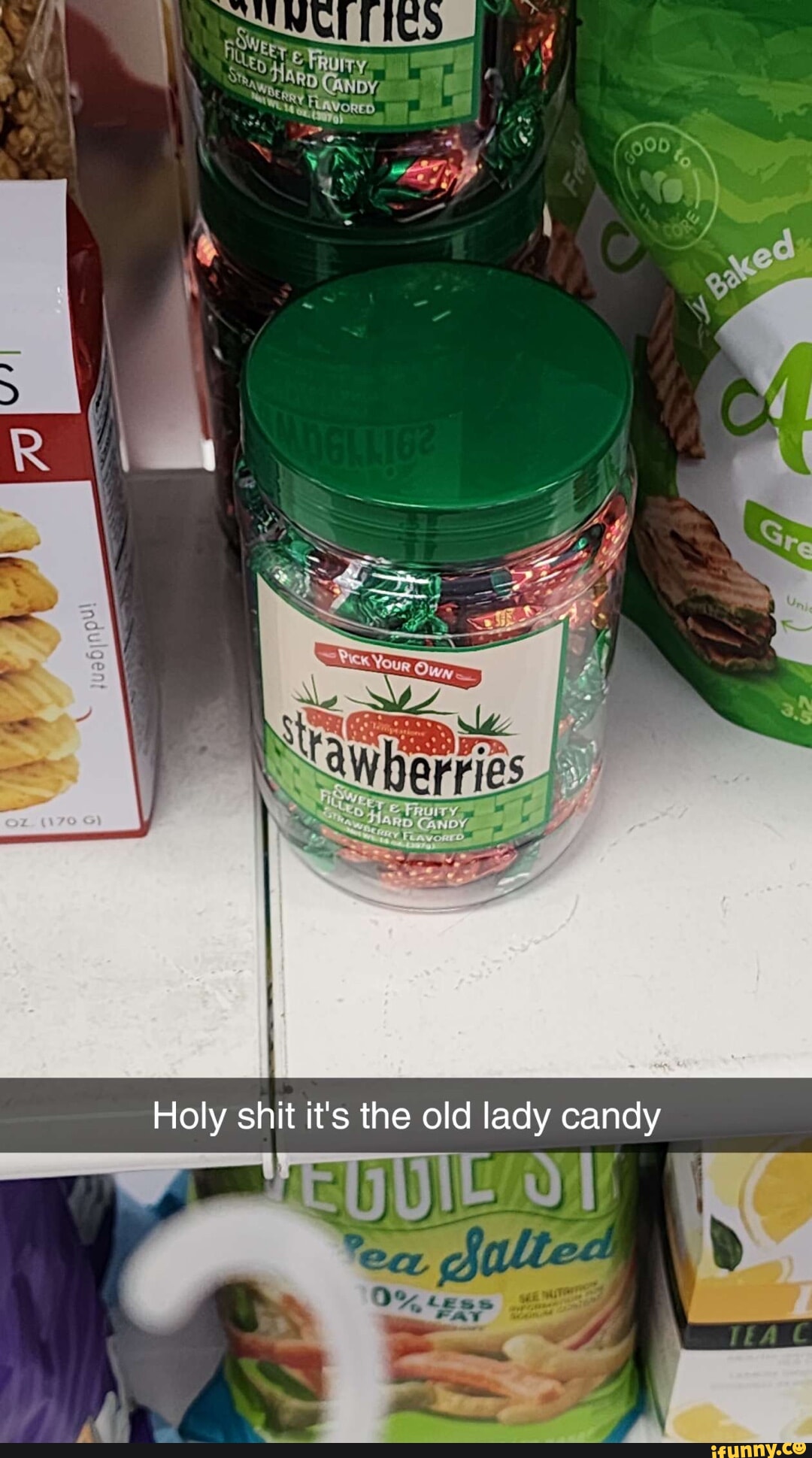 Stay Holy shit it's the old lady candy - iFunny