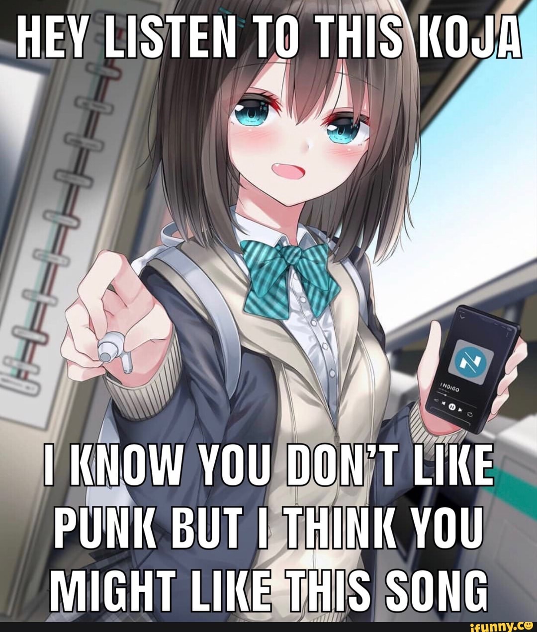 HEY LISTEN TO I KNOW YOU DON'T LIKE PUNK BUT THINK YOU MIGHT LIKE THIS ...