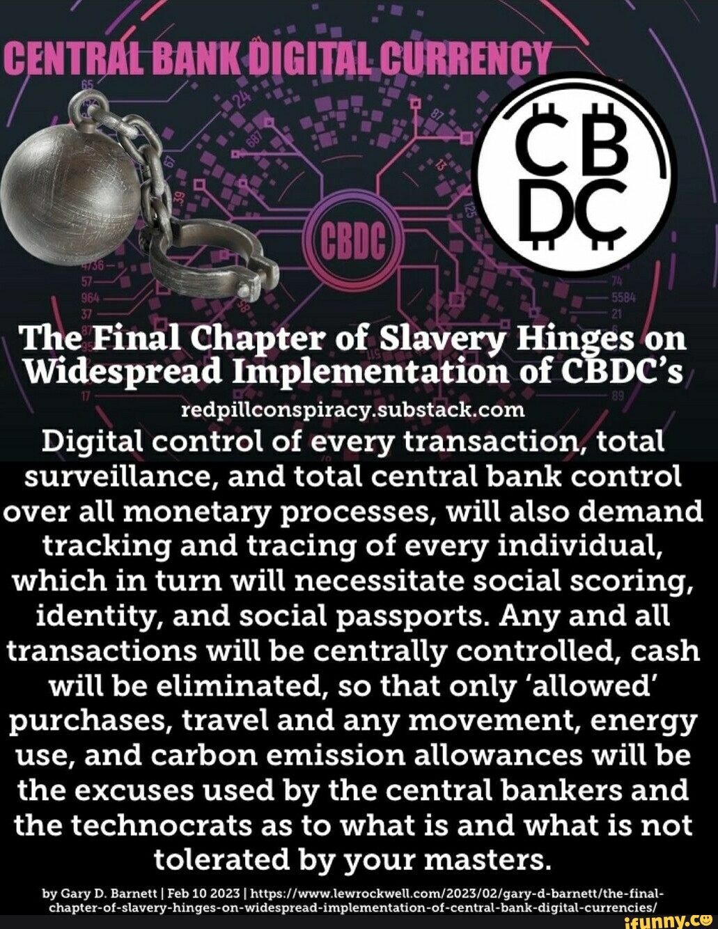 TRAL BANK OIGITAL cunnency The Final Chapter of Slavery Hinges on ...