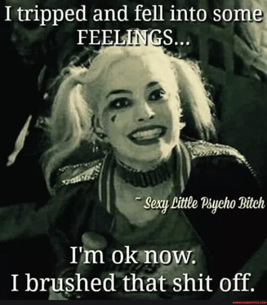 Tripped and fell into some FEELINGS... I'm. ok now. I brushed that shit ...