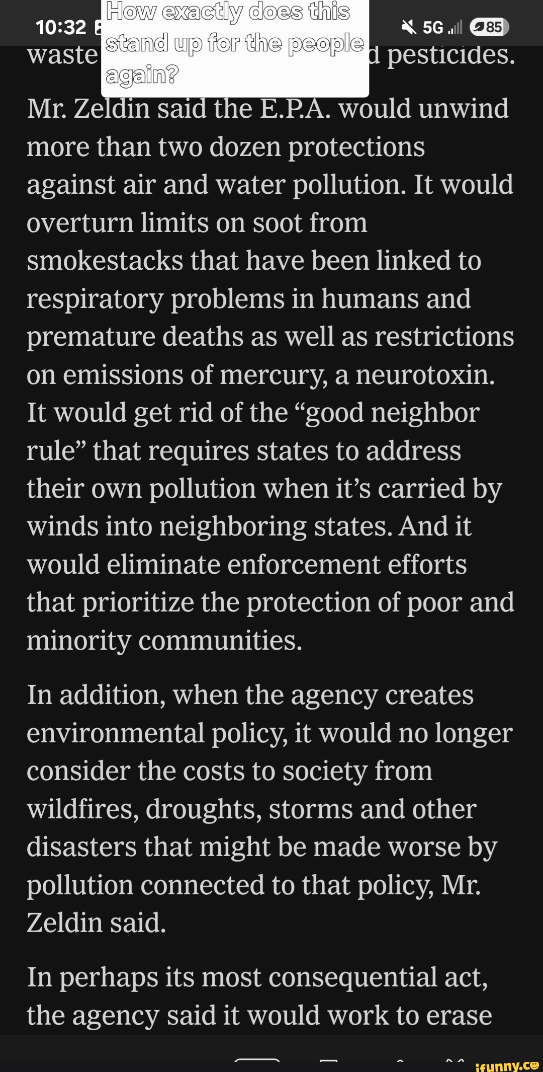 Pollution memes. Best Collection of funny Pollution pictures on iFunny