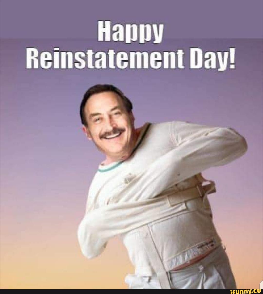 Anny Reinstatement Day! - iFunny