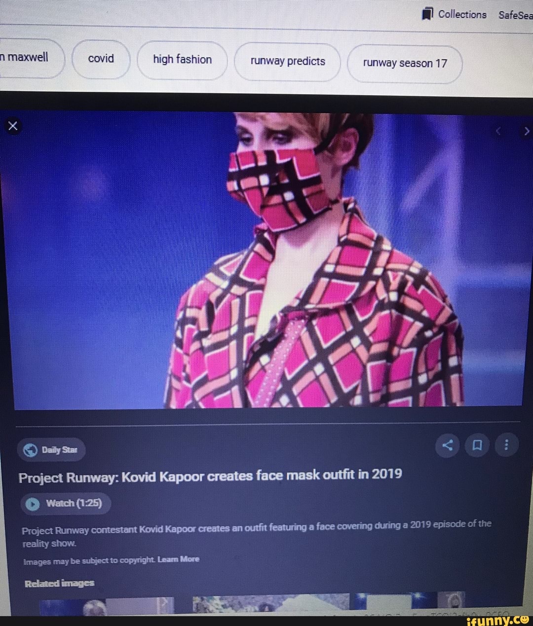 Collections Safe Tunway predicts runway season 17 covid high fashion ...