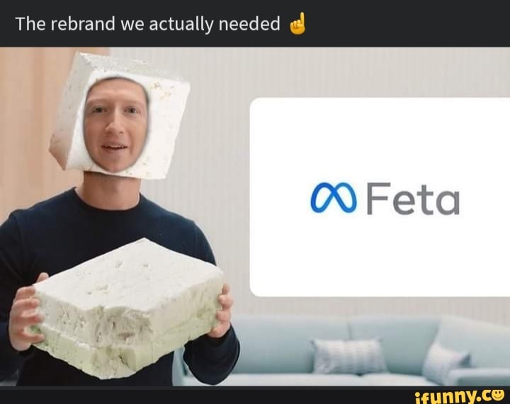 The rebrand we actually needed [Feta - iFunny