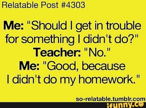 Relatable Posts Homework