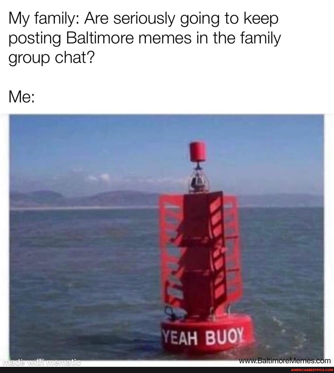 😂 - My family: Are seriously going to keep posting Baltimore memes in ...