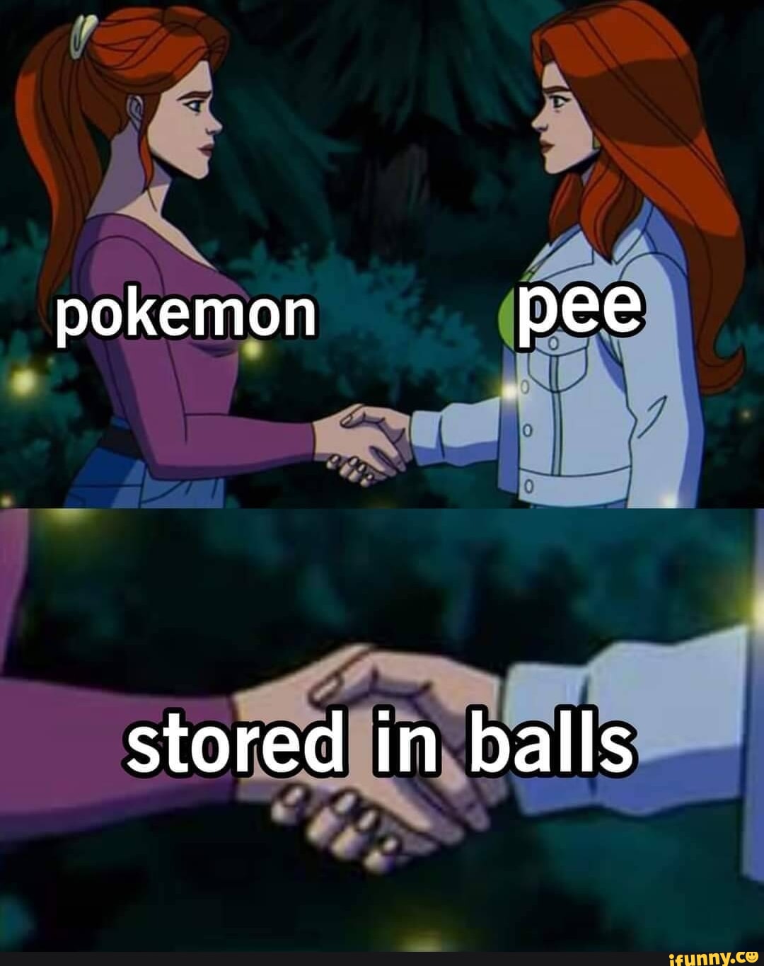 Pokemon pee stored in balls - iFunny