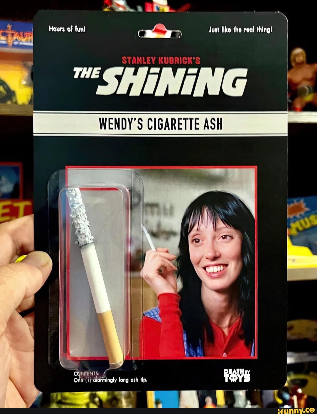 Hours of fun! Just like tho real thing! "SHINING Ono ce {i) gly long ...