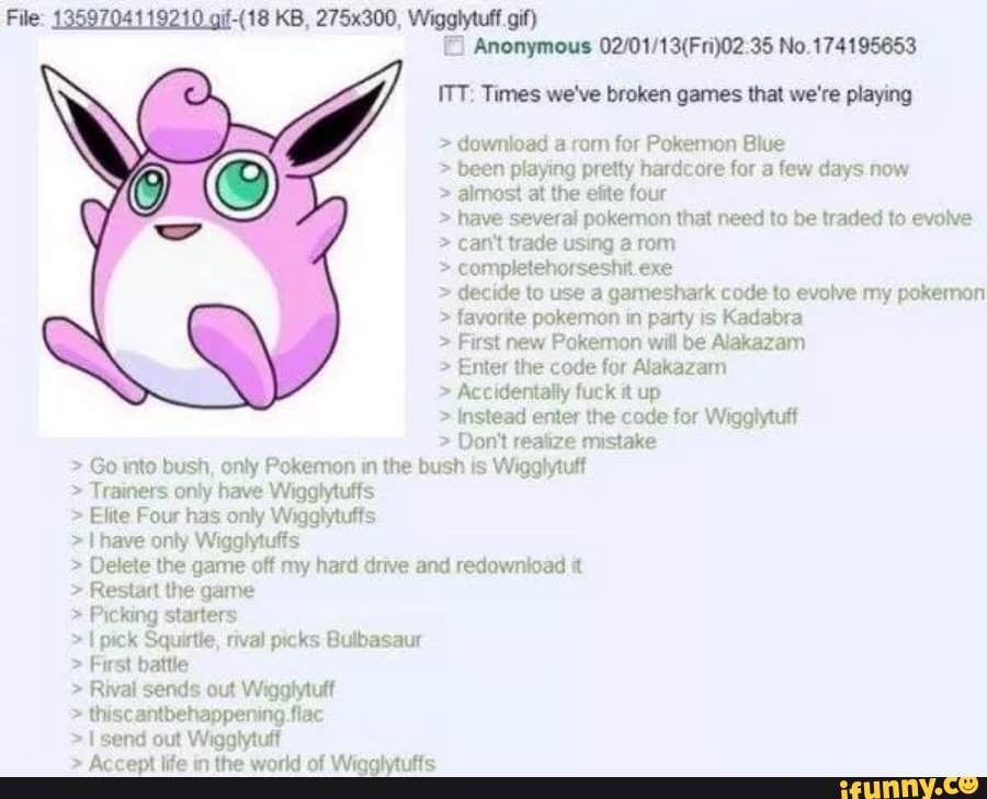 Wigglytuff memes. Best Collection of funny Wigglytuff pictures on iFunny