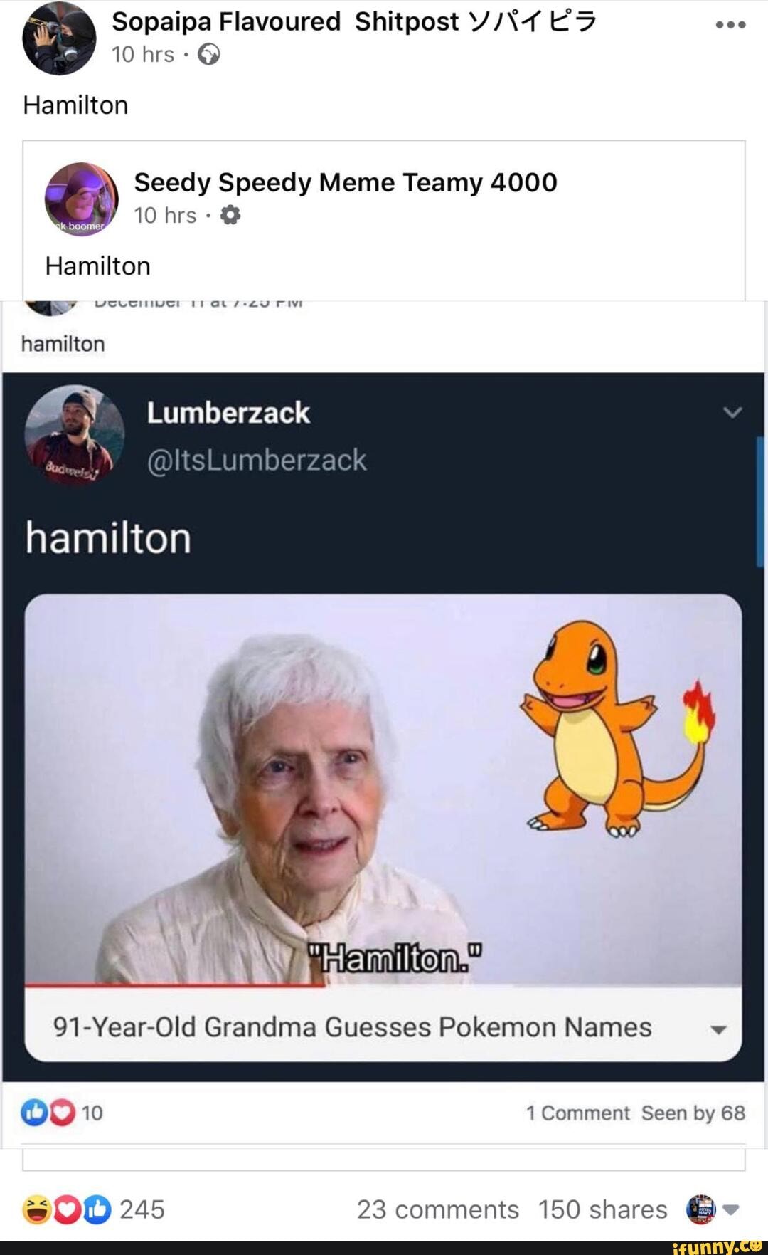 Sopaipa Flavoured Shitpost V/\7 ED coe Seedy Speedy Meme Teamy 4000 Y ...