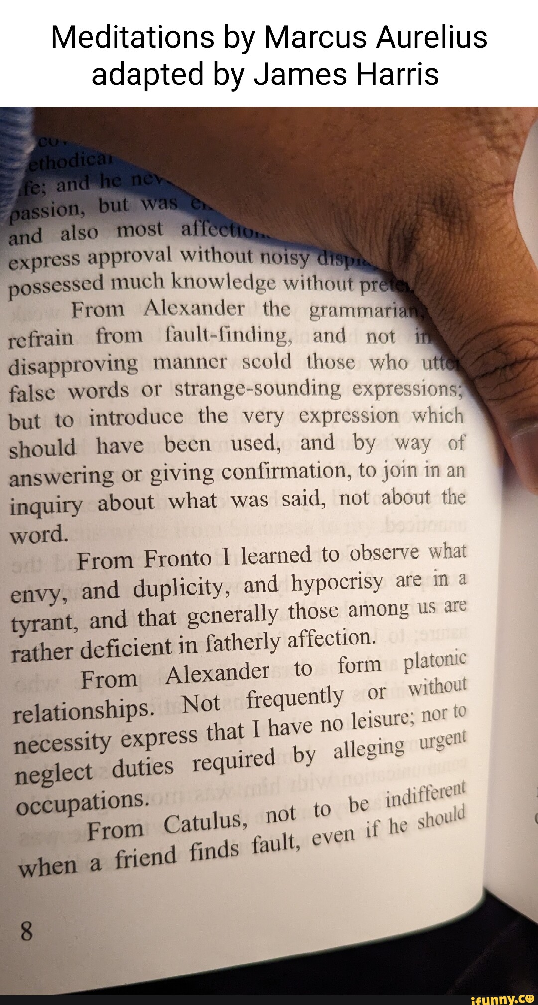 Meditations by Marcus Aurelius adapted by James Harris sion, but xpress ...