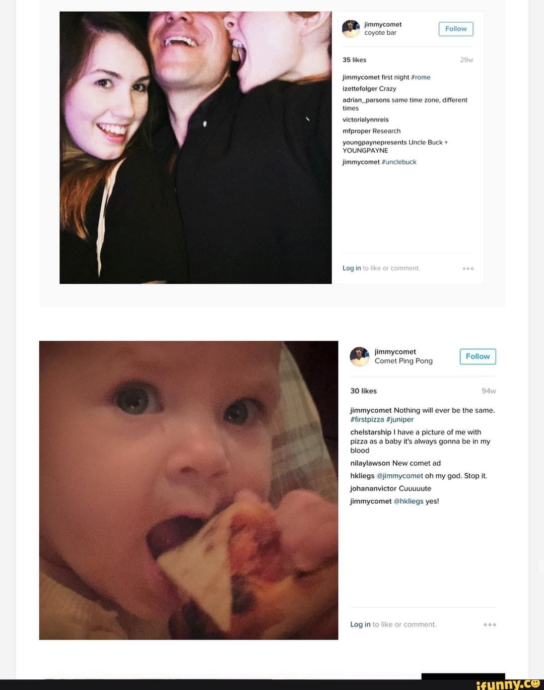 GR imycomer me coyote bar Rom 35 likes Jimmycomet first night #rome ...