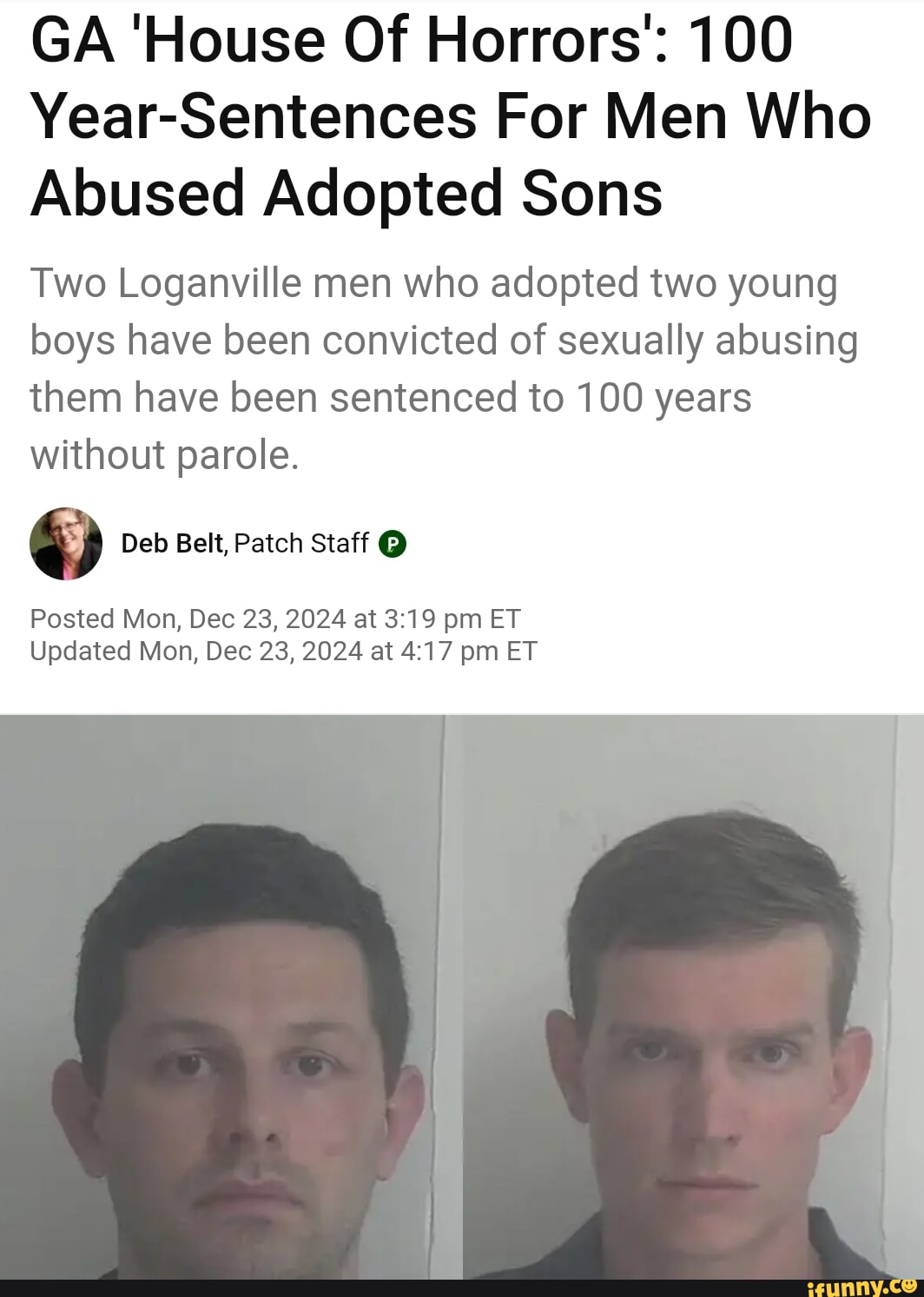 GA 'House Of Horrors': 100 Year-Sentences For Men Who Abused Adopted ...