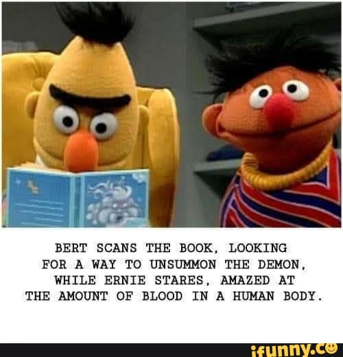 Bert And Ernie Human