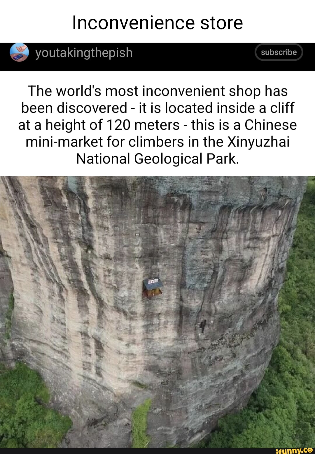 Inconvenience store youtakingthepish subscribe The world's most ...