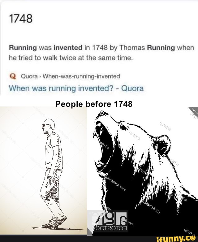 1748 Running was invented in 1748 by Thomas Running when he tried to ...