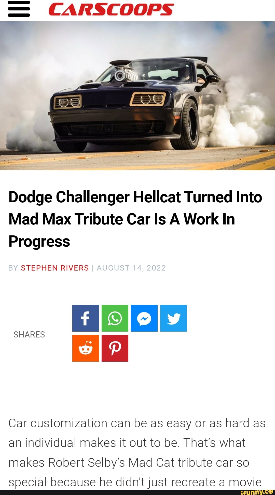 Hellcat memes. Best Collection of funny Hellcat pictures on iFunny