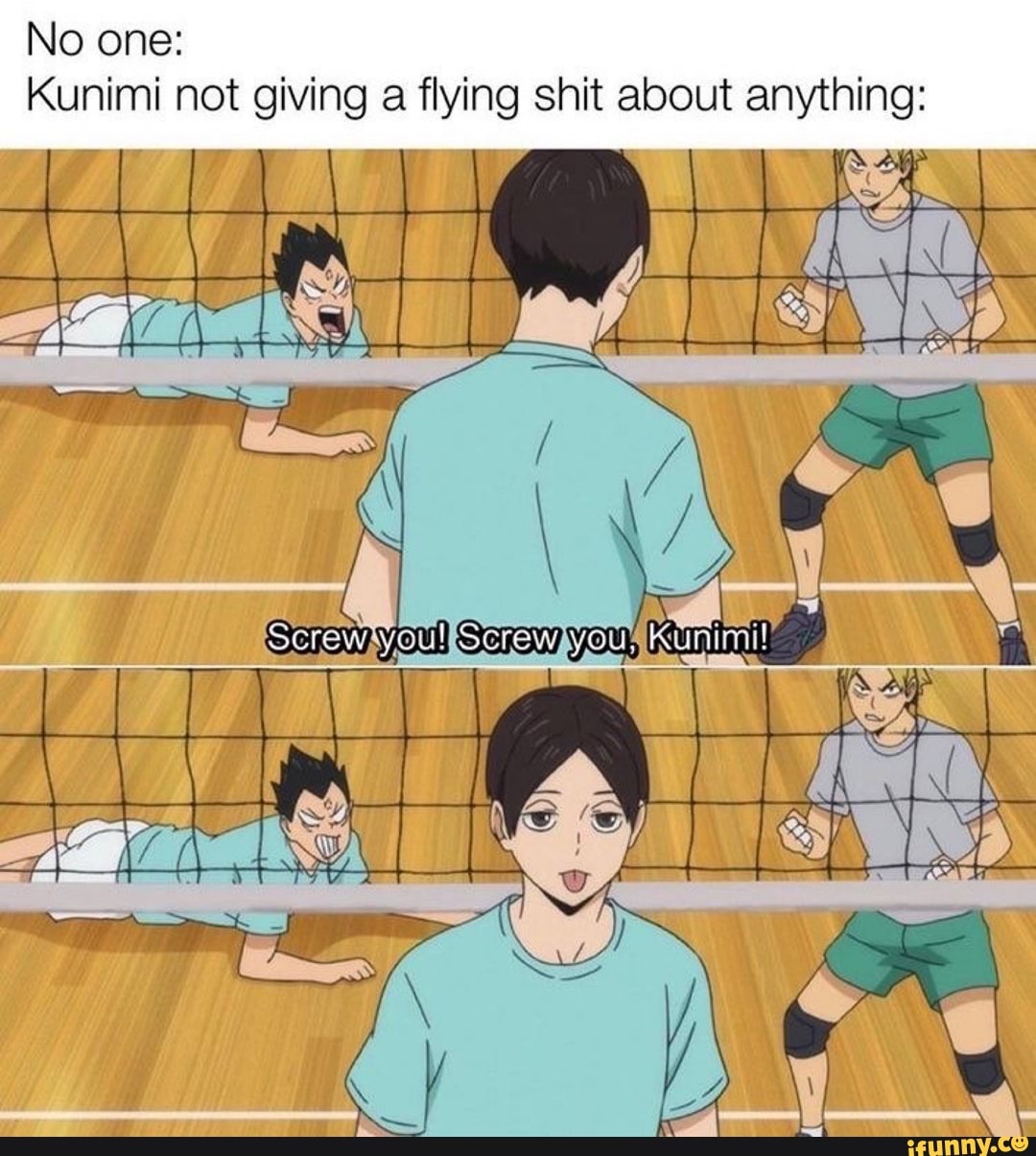 Kunimi memes. Best Collection of funny Kunimi pictures on iFunny