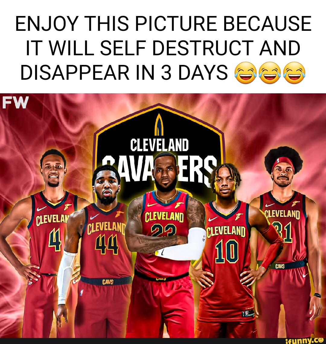 ENJOY THIS PICTURE BECAUSE IT WILL SELF DESTRUCT AND DISAPPEAR IN 3 ...