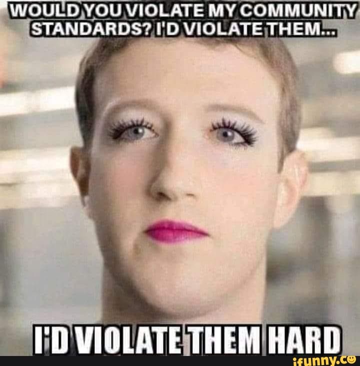 (WOULD YOU VIOLATE MY COMMUNITY, STANDARDS? I'D VIOLATE THEM. VIGLATE ...
