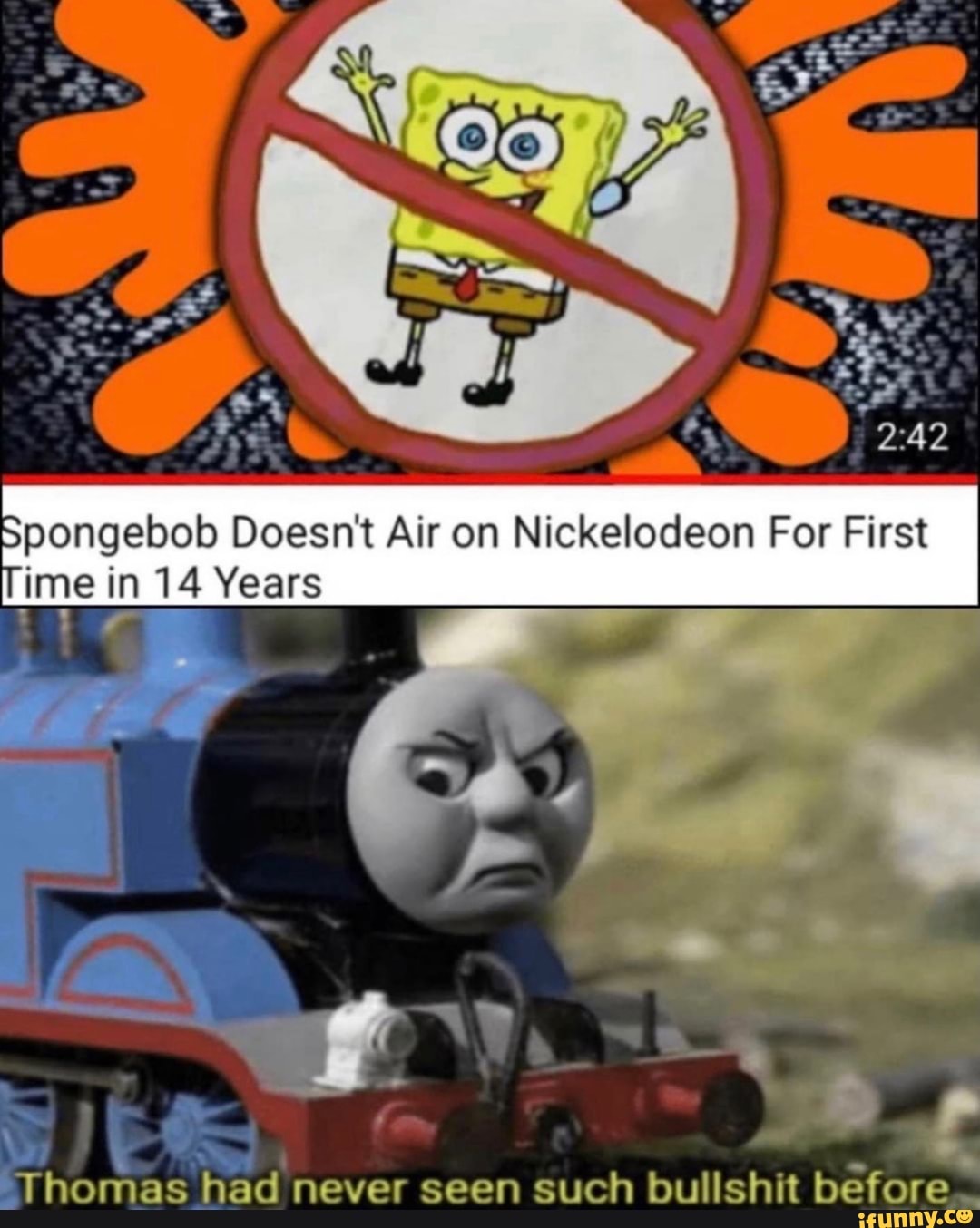 Lime in 14 Years Spongebob Doesn't Air on Nickelodeon For First Thomas ...