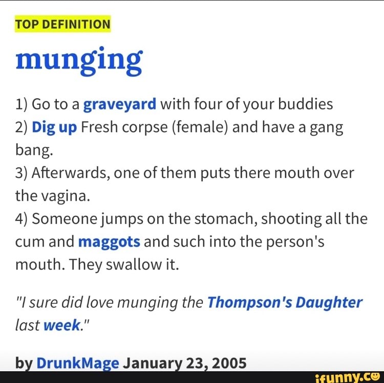 Munging memes. Best Collection of funny Munging pictures on iFunny