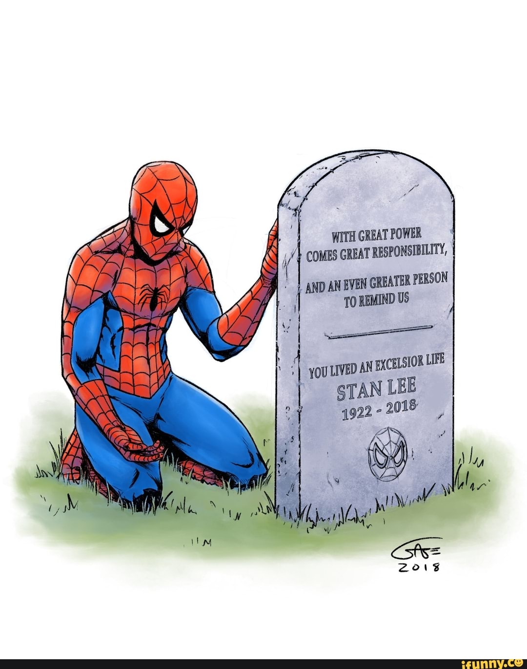 WITH GREAT POWER COMES GREAT RESPONSIBILITY, AND AN BVEN GREATER PERSON ...