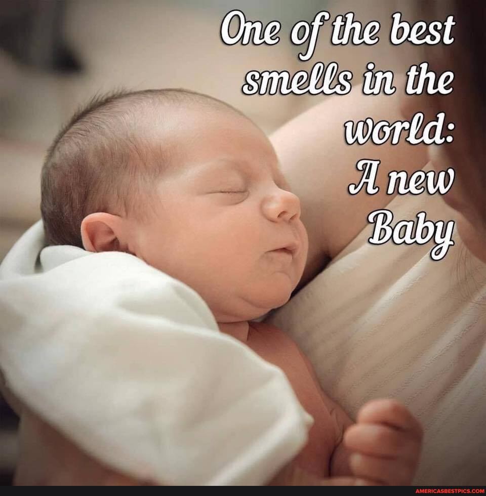One of the best smells in the world: A new Baby - America’s best pics ...