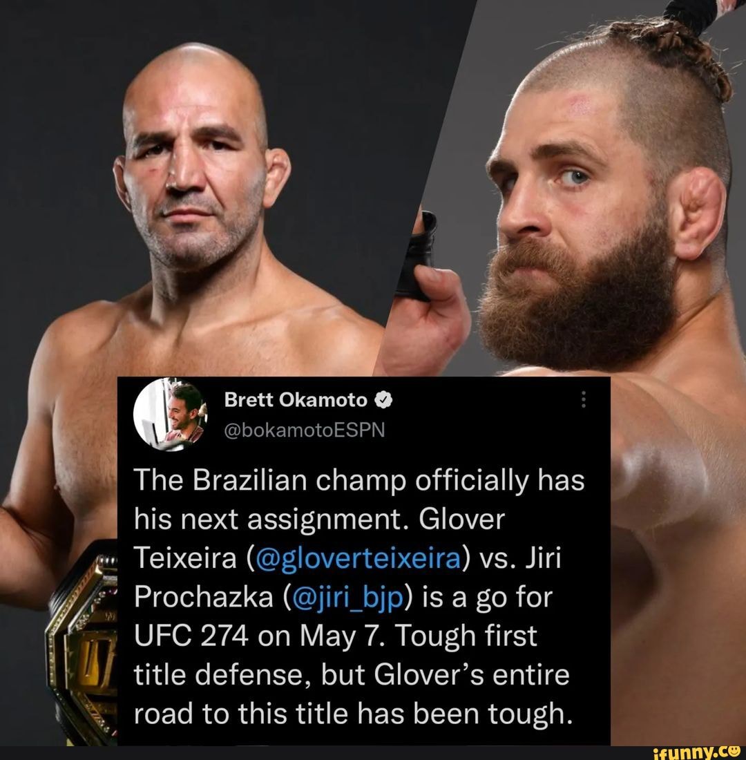 Brett Okamoto @ +@bokamotoESPN The Brazilian champ officially has his ...