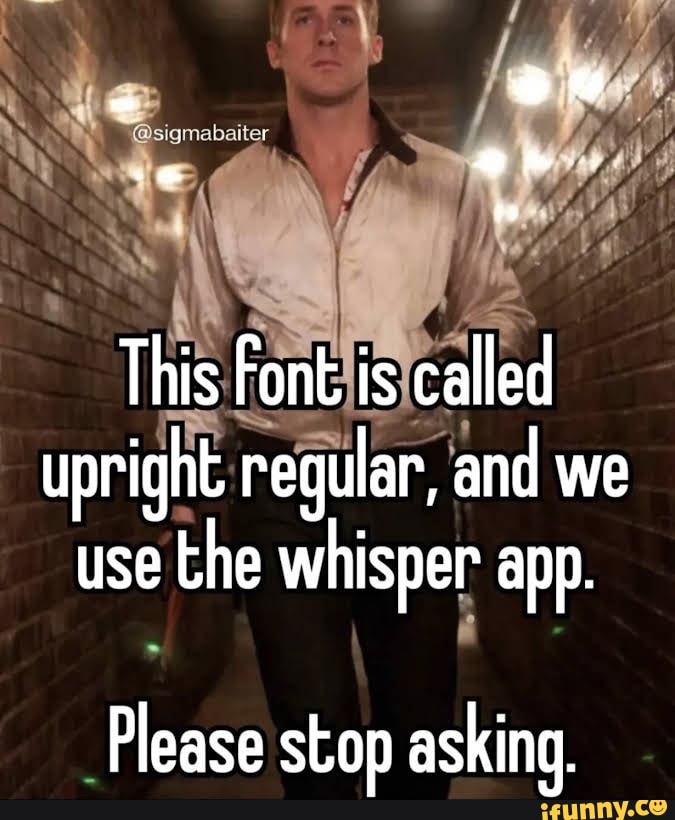  Oo Le Ah This Font Is Called Upright Regular And We Use The 