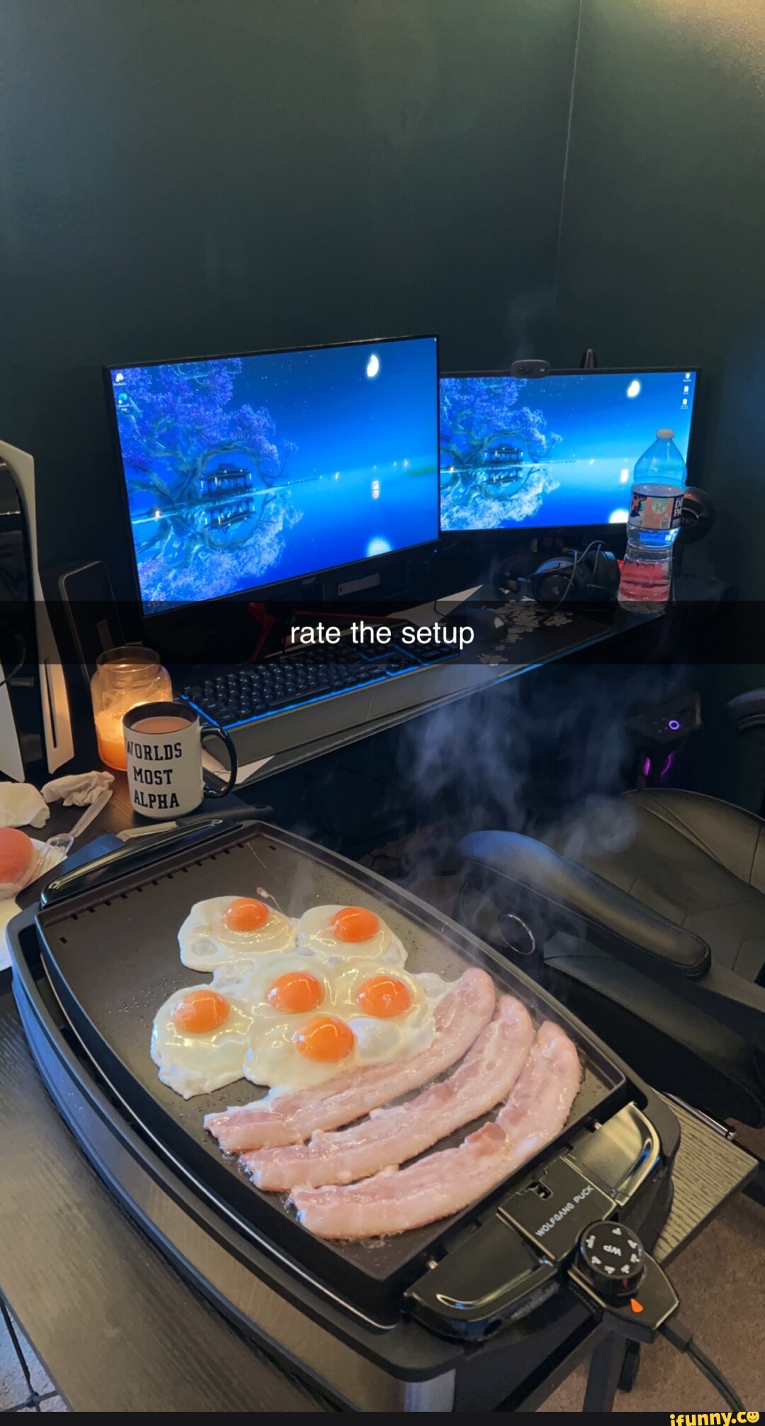 Rate the setup - iFunny