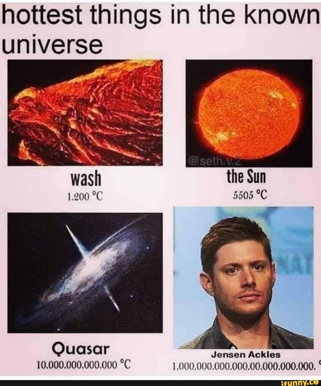 Hottest things in the known universe - iFunny