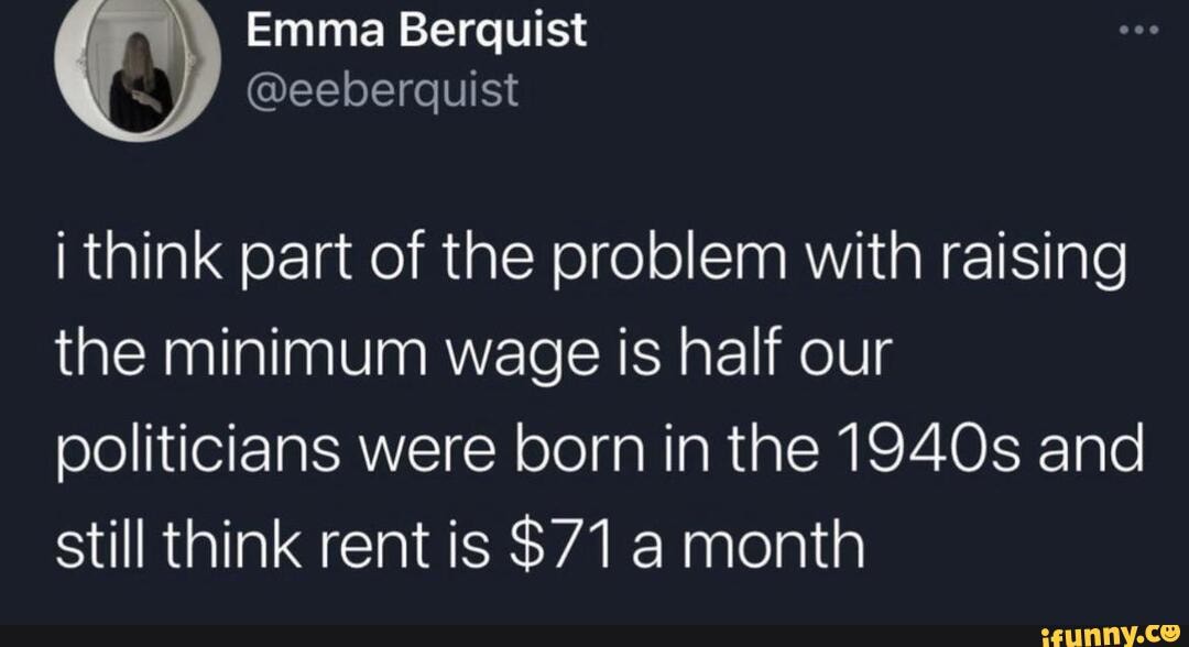 Emma Berquist @eeberquist i think part of the problem with raising the ...