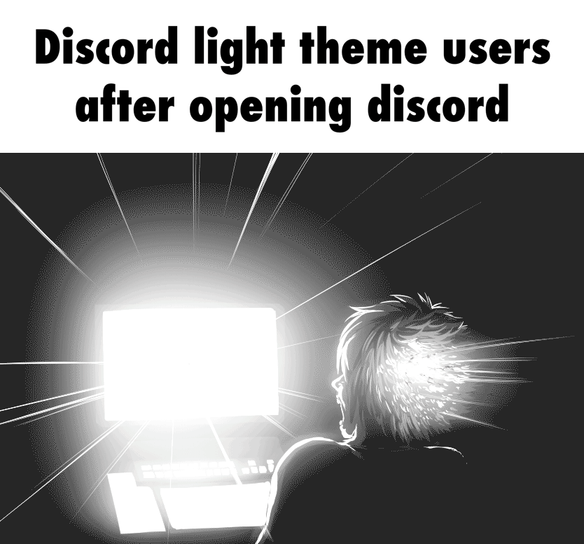 Discord light theme users after opening discord - Discord light theme ...