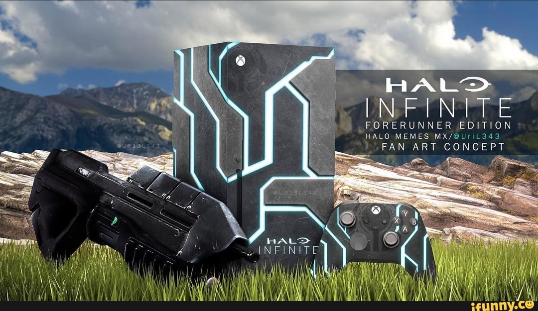 INFINITE FORERUNNER EDITION HALO MEMES MX/@UriL343 FAN ART CONCEPT per ...