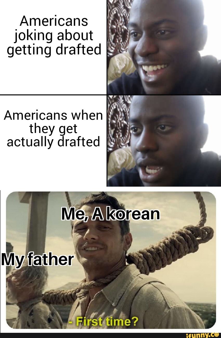 "Americans joking about [ERA getting drafted BF Americans when they get ...