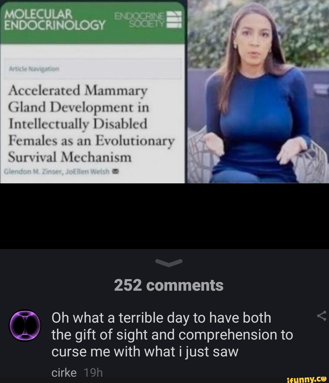 Accelerated Mammary Gland Development in Intellectually Disabled ...