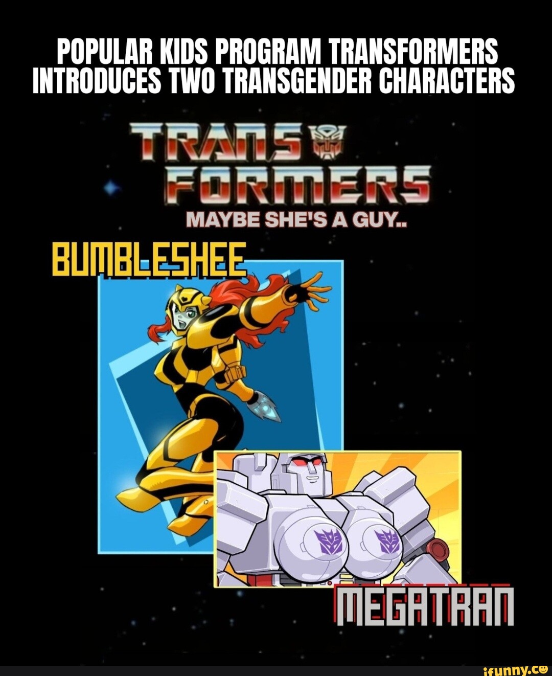 POPULAR KIDS PROGRAM TRANSFORMERS INTRODUCES TWO TRANSGENDER CHARACTERS ...